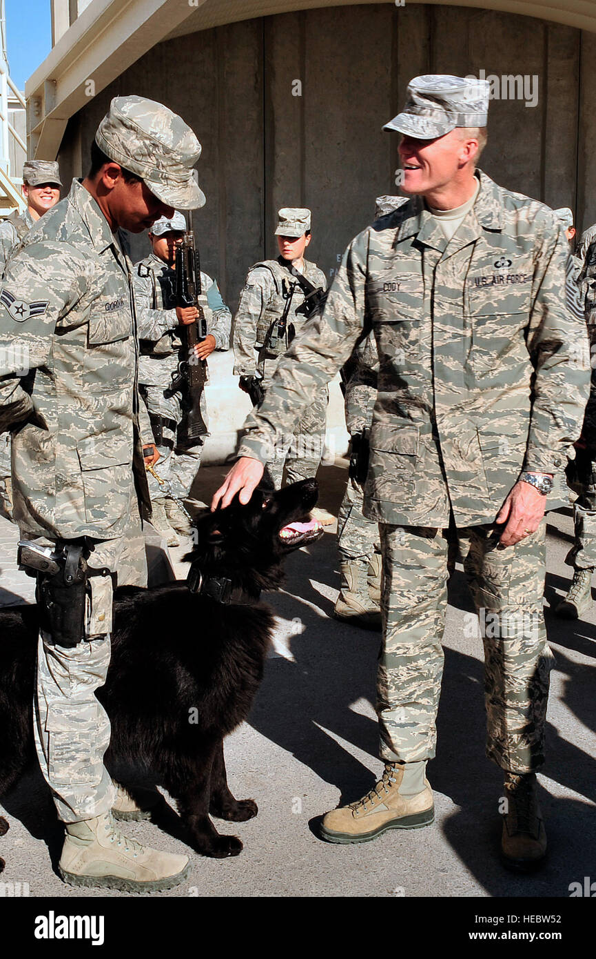 Chief Master Sgt Of The Air Force James A High Resolution Stock ...