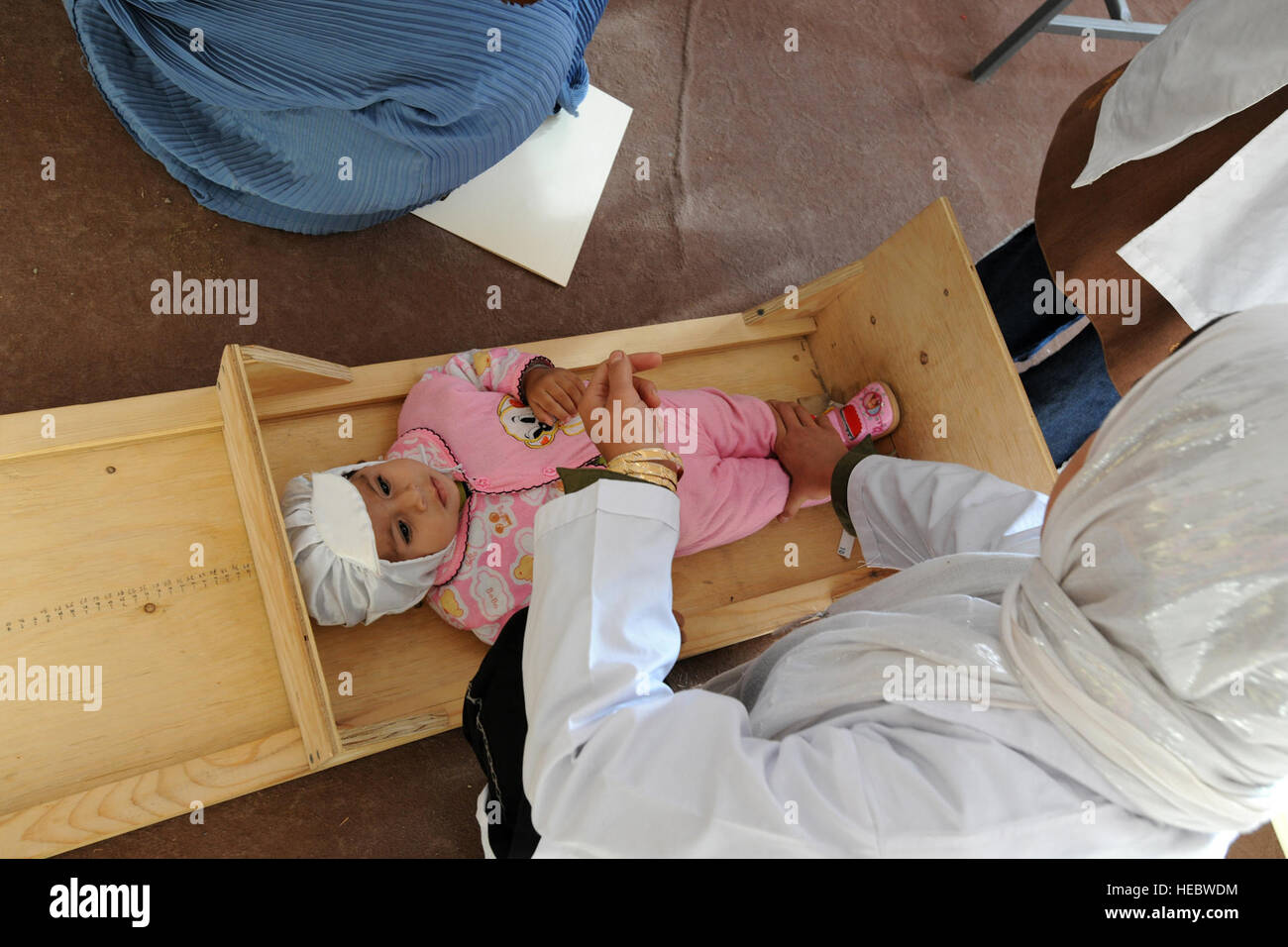 At the first station for the Supplemental Feeding Program, which is ...