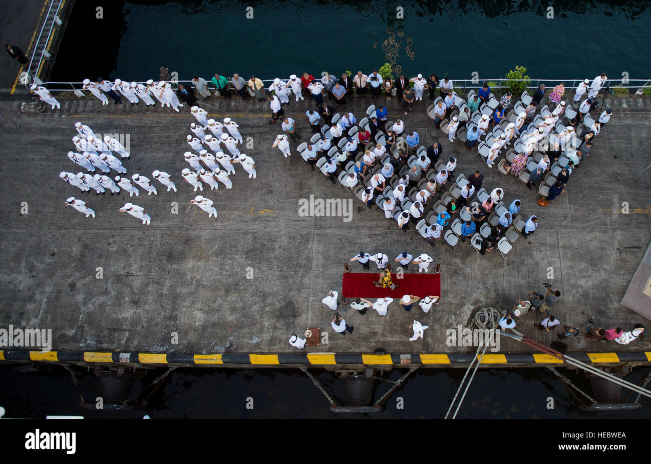 SUVA, Fiji (June 8, 2015) Ratu Epeli Nailatitau, the president of the ...