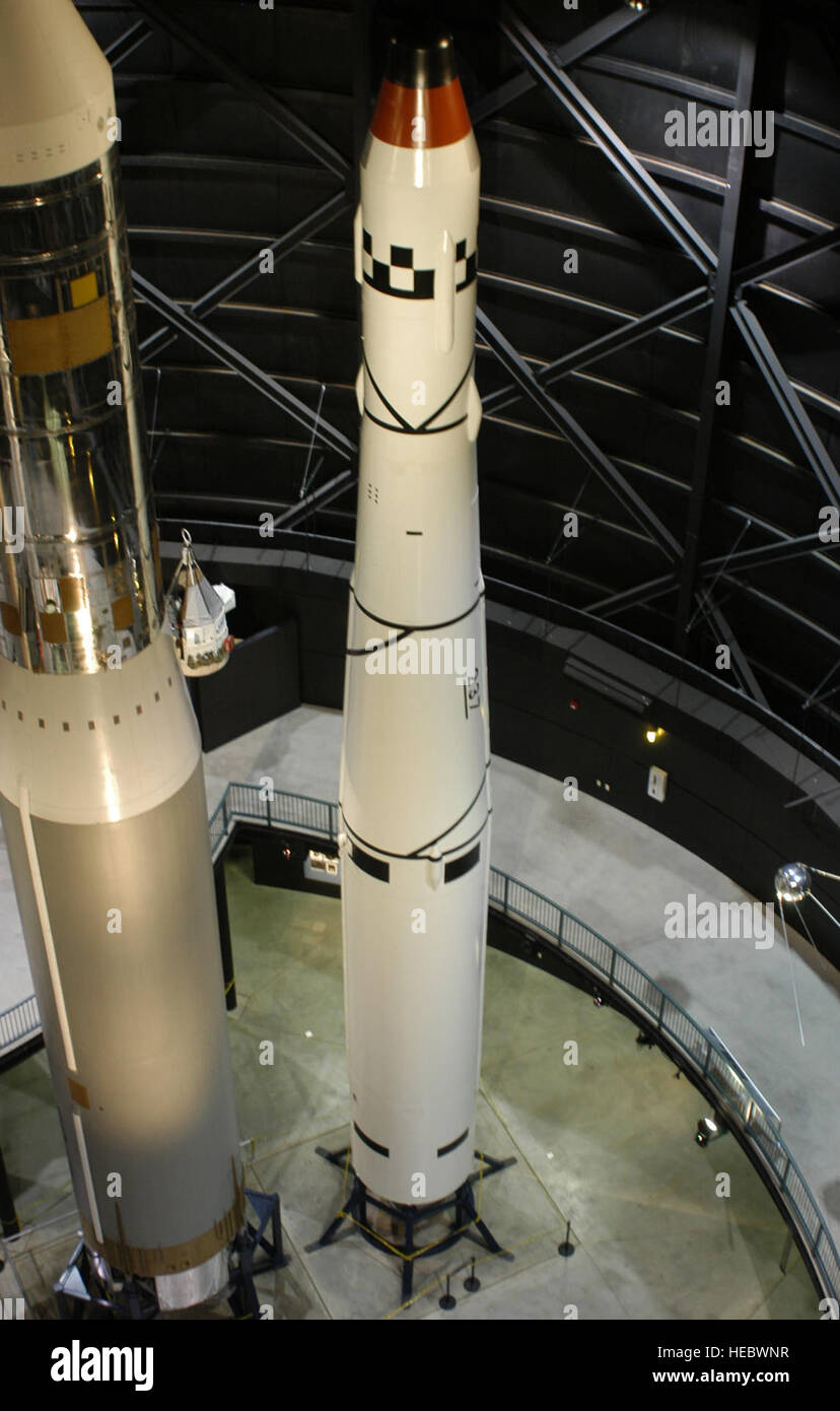 DAYTON, Ohio - Thor Agena A launch vehicle in the Missile and Space ...