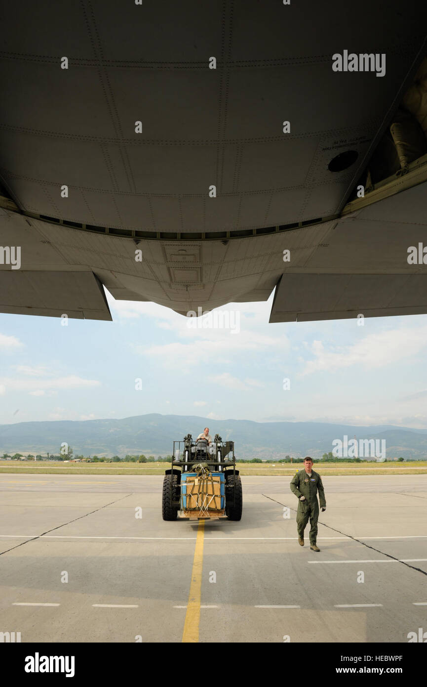 Staff Sgt. Brantley Roberson, 86th Logistics Readiness Squadron, aerial ...