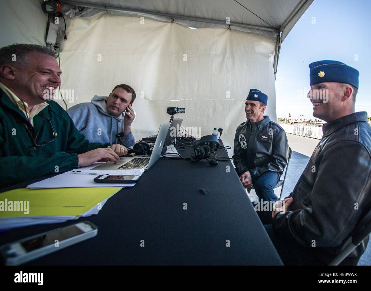 Maj. Joshua Wild, Thunderbird 10, and Capt. Nick Eberling, Thunderbird ...