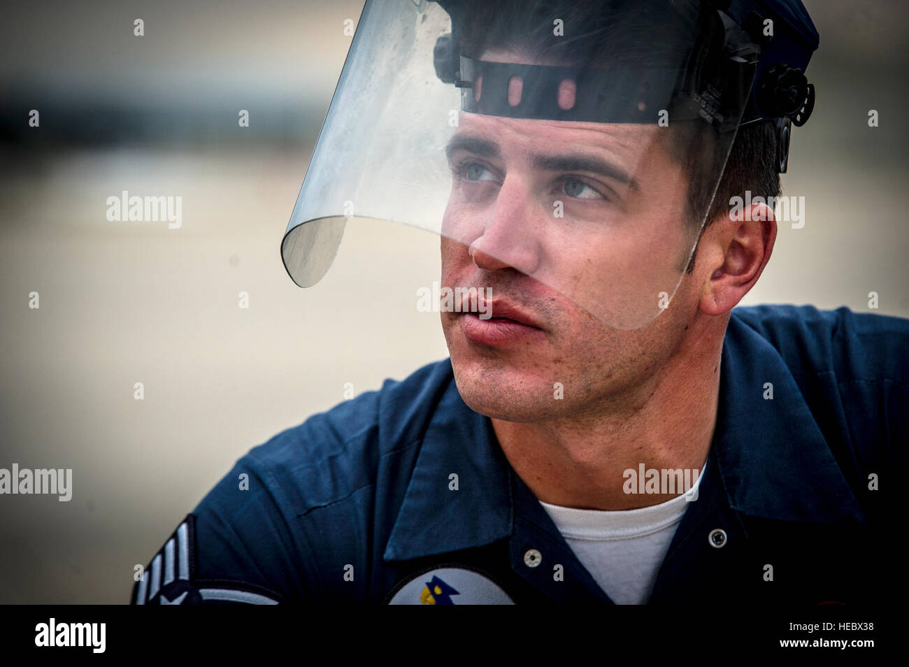 Staff Sgt. Christopher Collins, Thunderbird 6 dedicated crew chief ...