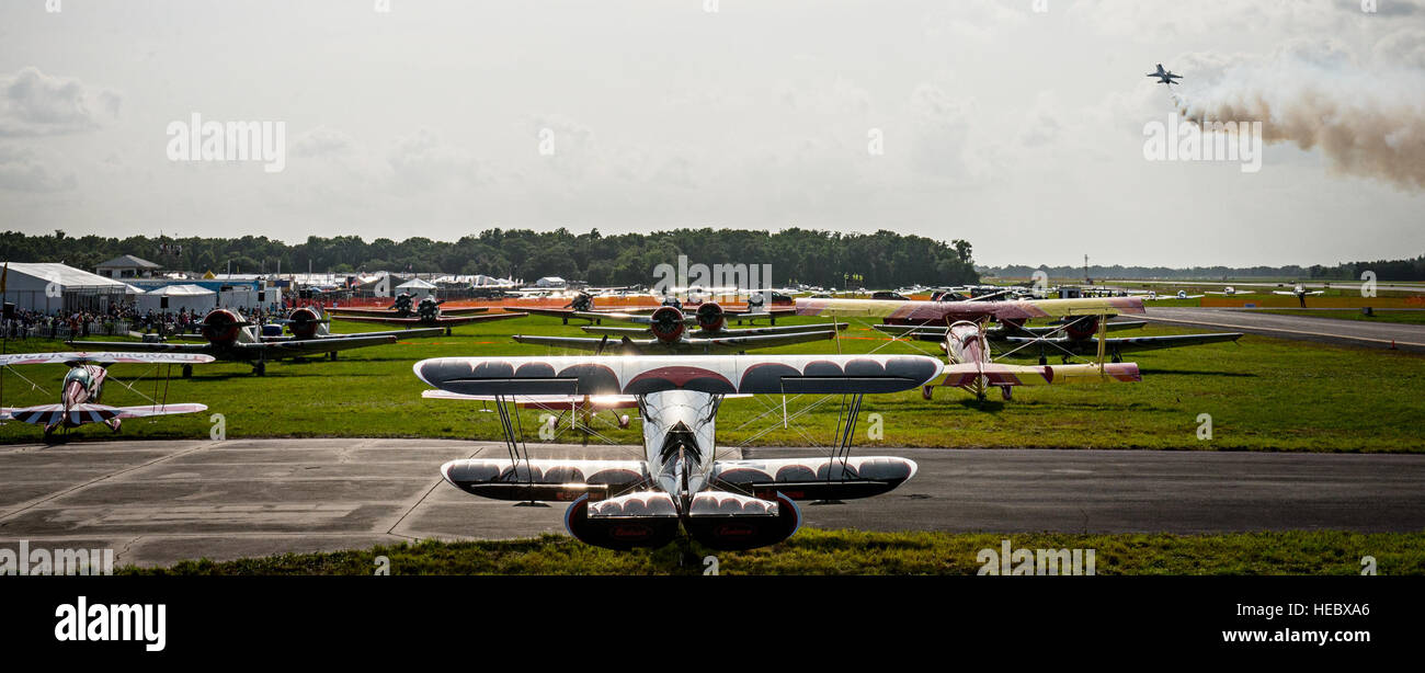 Capt. Nicholas Eberling, Thunderbird 6, performs the High Alpha Pass ...