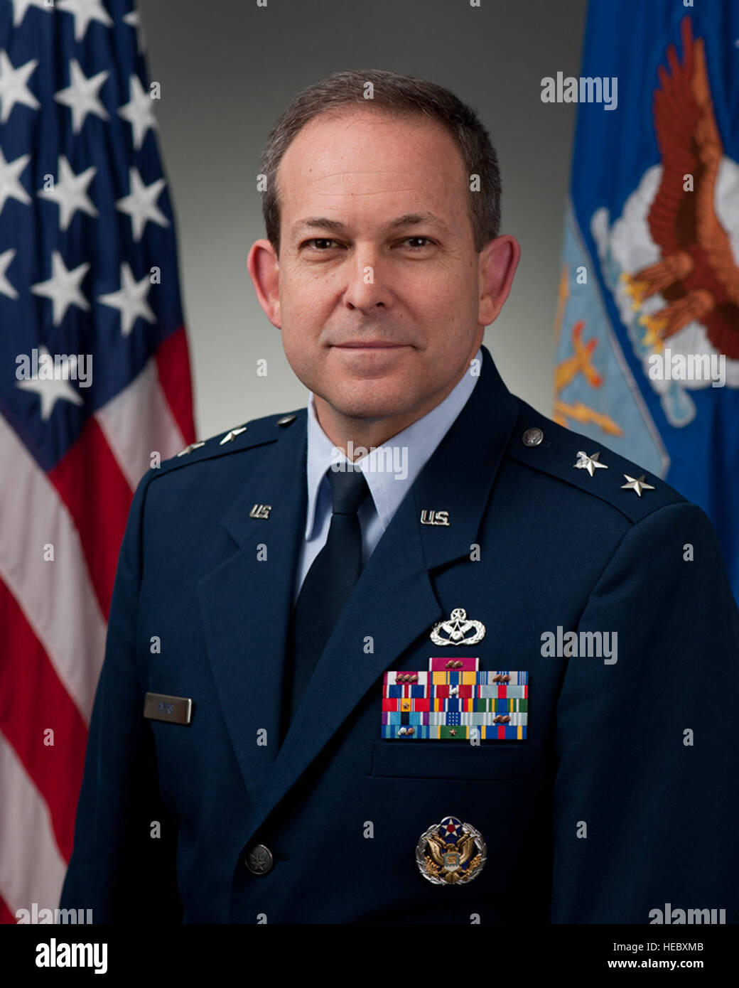Maj. Gen. Timothy Byers was photographed in the Pentagon on April 4 ...