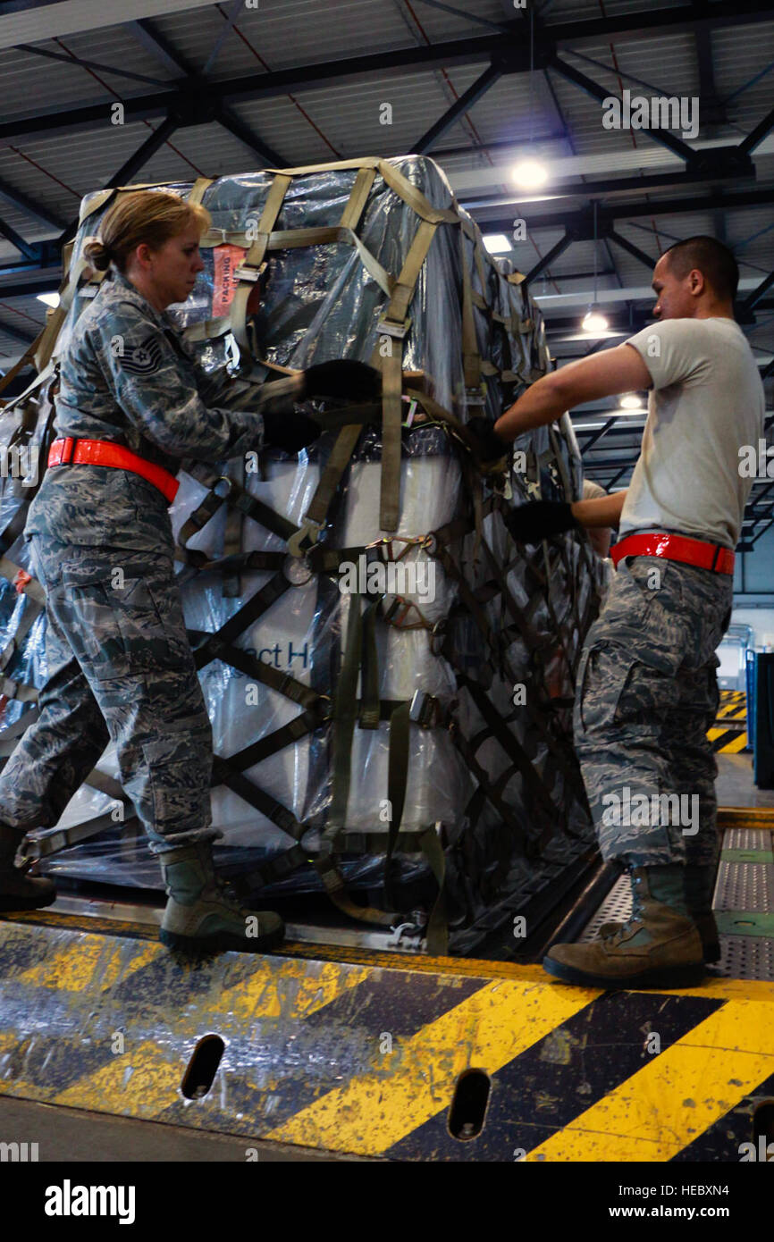 Tech. Sgt. Heather Isaac (left) and Staff Sgt. Wyndell Bagaoisan, 36th ...