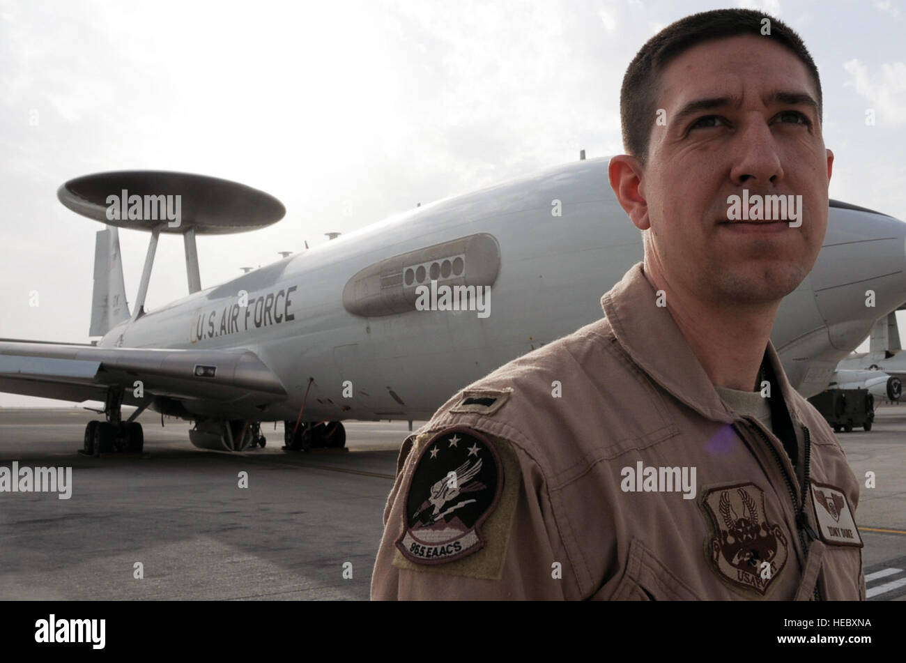 First Lt. Tony Duke is an E-3 Sentry Airborne Warning and Control ...