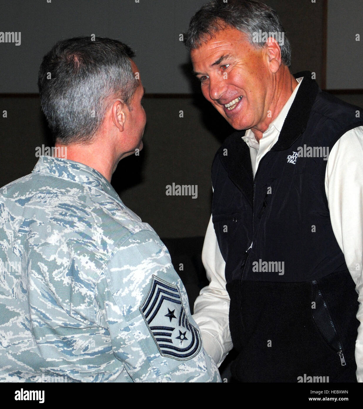 Chief Master Sgt. Charles Anderson, 341st Missile Wing command chief ...