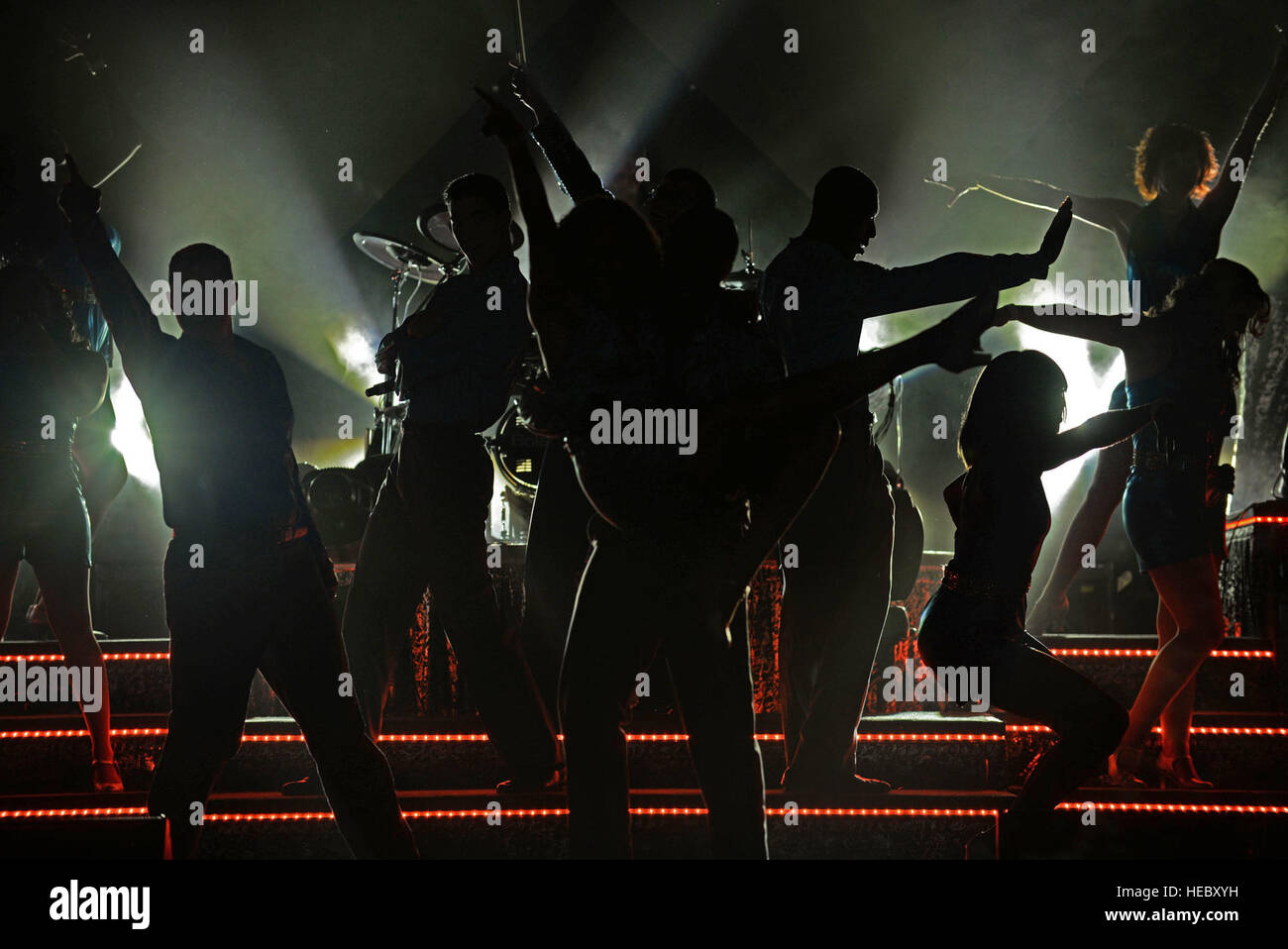 Tops in Blue performers sing and dance during their “Freedom’s Song ...