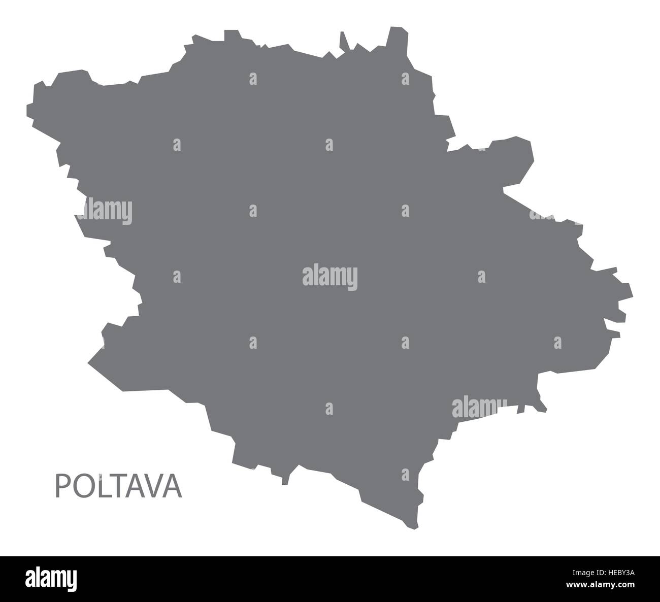 Poltava map Stock Vector Images - Alamy