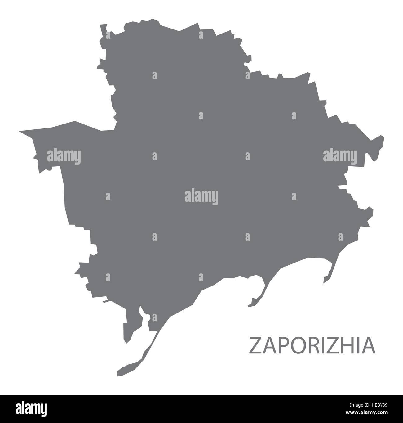 Zaporizhia map Stock Vector Images - Alamy