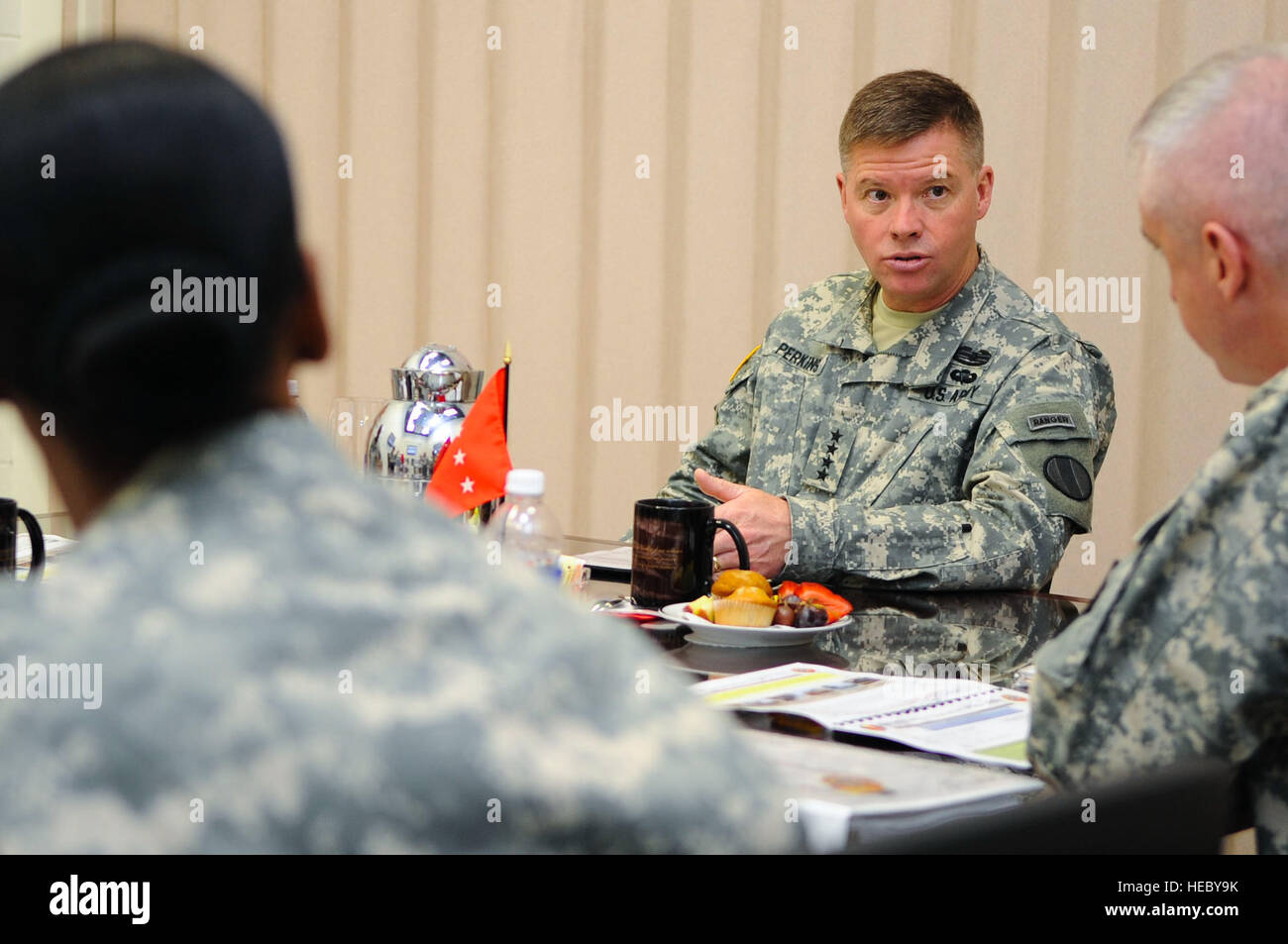 U.S. Army General David Perkins, U.S. Army Training and Doctrine ...