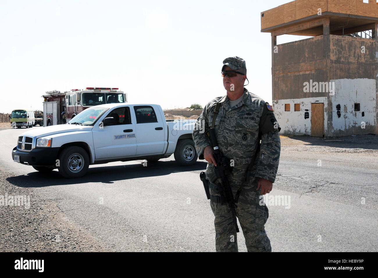 Tech. Sgt. Russell Davis, 506th Expeditionary Security Forces Squadron ...