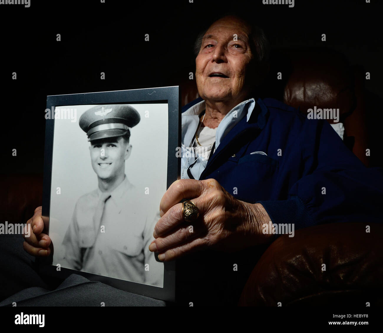 During interview for the magazine hi-res stock photography and images ...