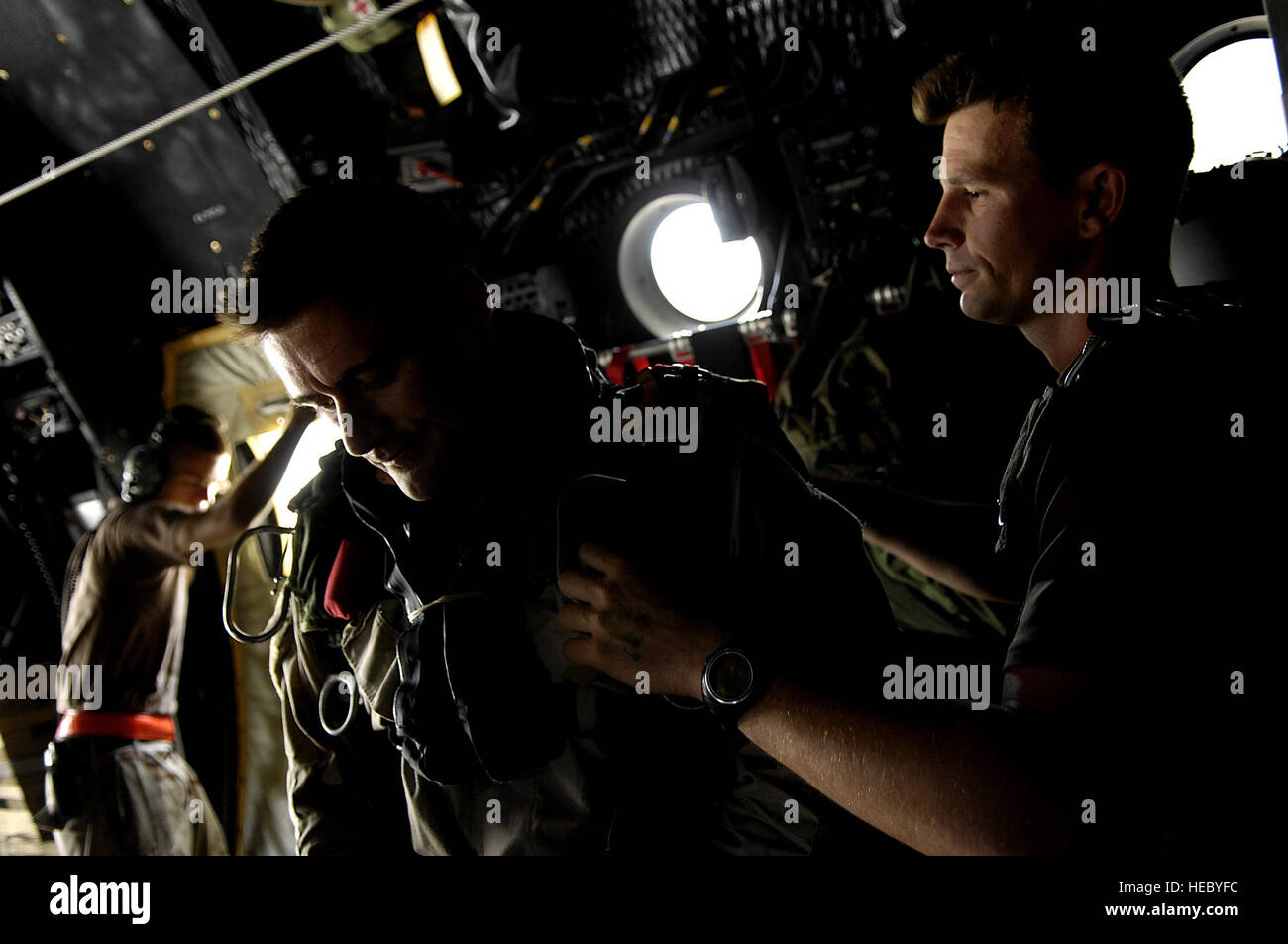 Pararescuman Sgt. Robert McGee from the 82nd Expeditionary Rescue ...