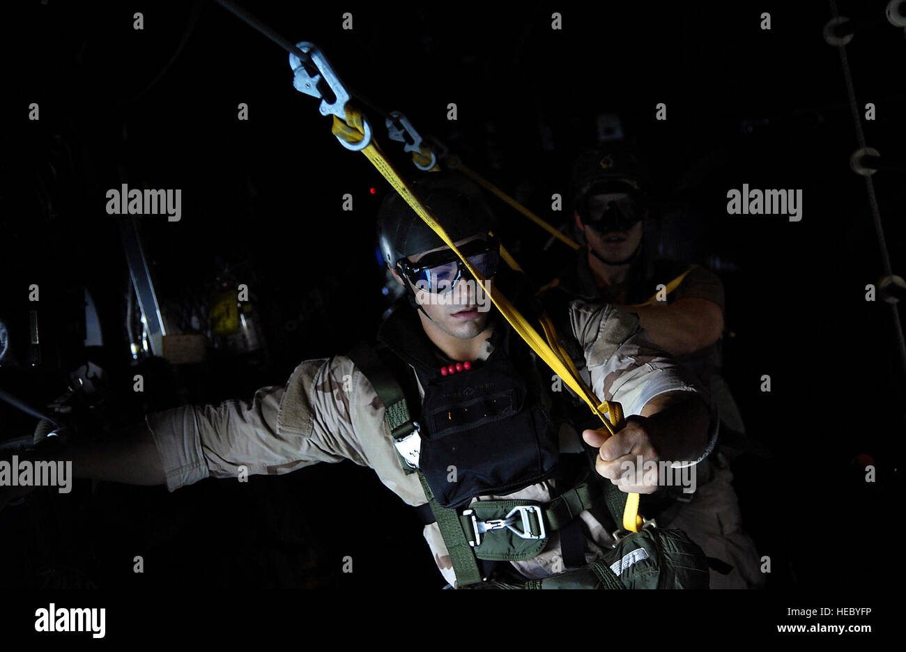 Pararescumen from the 82nd Expeditionary Rescue Squadron, Moody Air ...