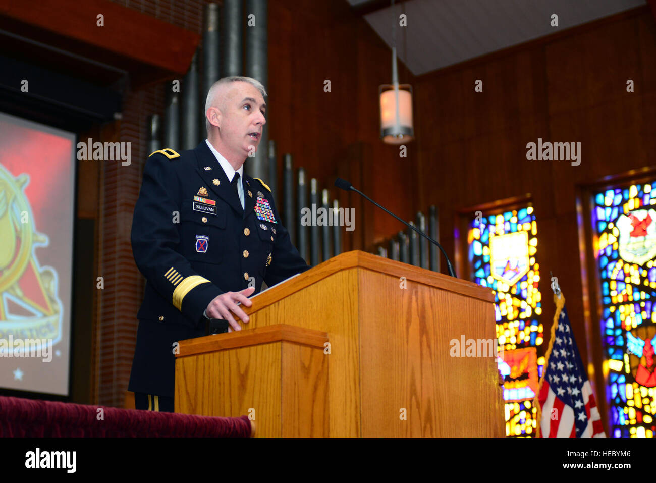 U.S. Army Brig. Gen. John P. Sullivan, Army chief of transportation ...