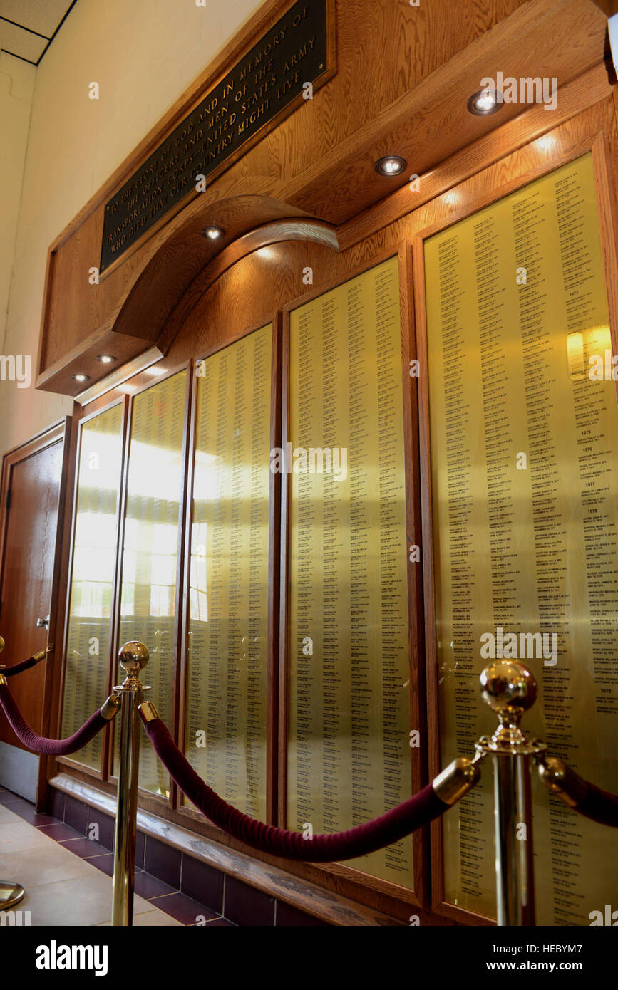 The U.S. Army Transportation Corps paid tribute to 47 fallen Soldiers ...