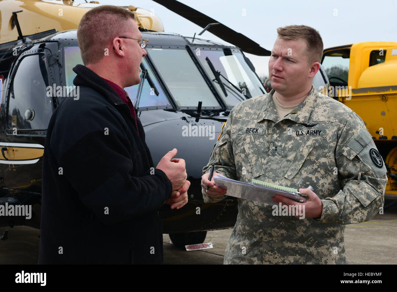 David Hanselman, U.S. Army Transportation Museum director, and U.S ...