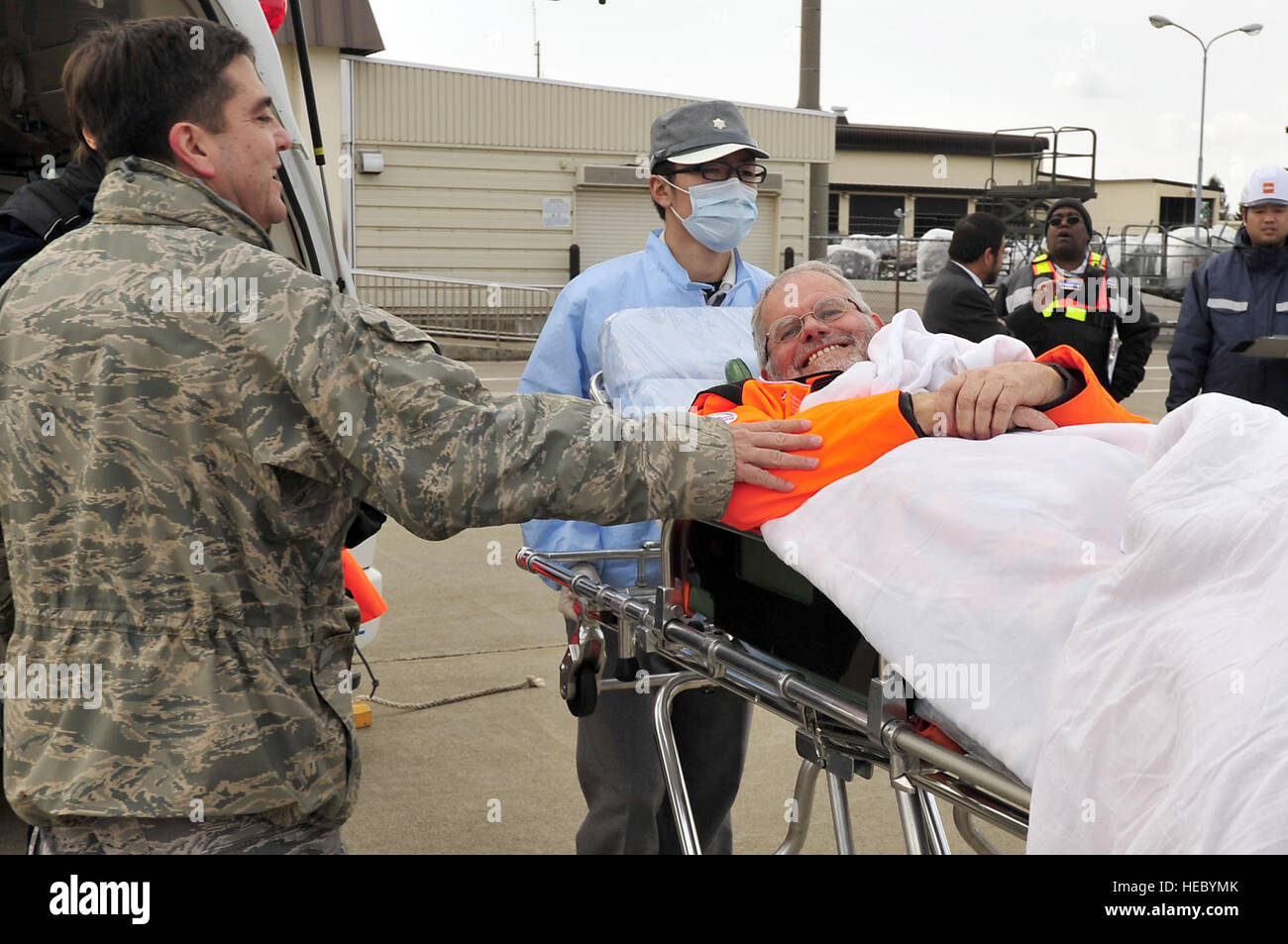 Col. Guillermo Tellez, 35th Medical Group commander, says goodbye to ...