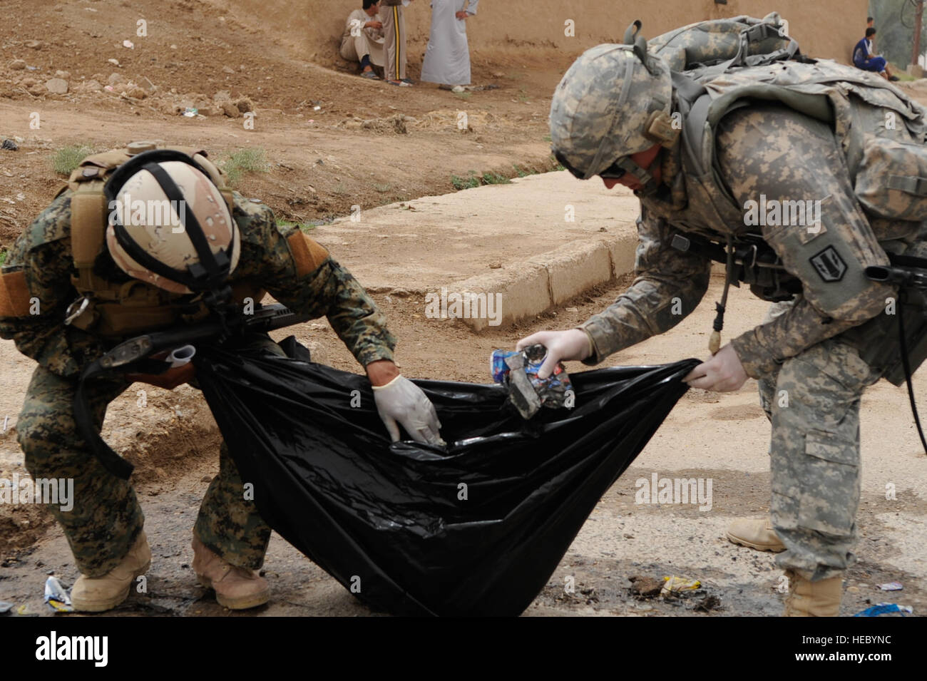 U.S. Army 1st Lt. Charles Hines, of 2nd Battalion, 20th Field Artillery ...