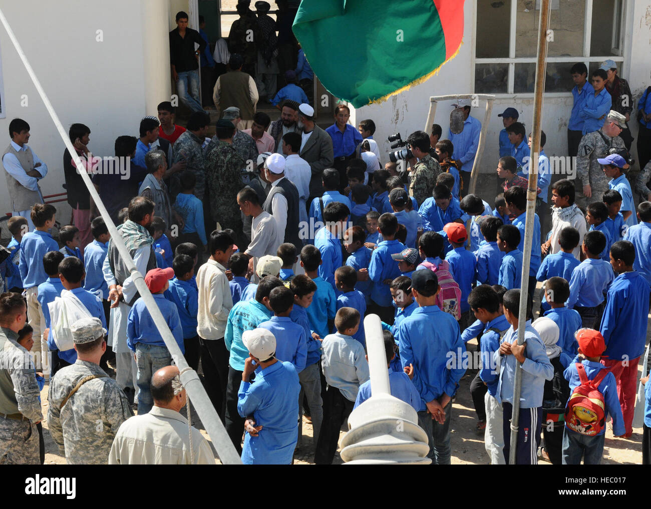 10th Mountain soldiers stationed at Camp Mike Spann and Afghan National ...