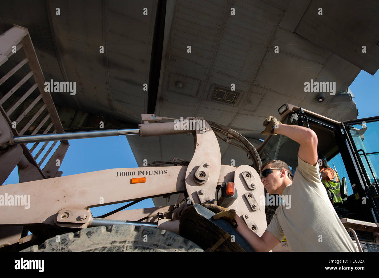 Senior Airman Casey Hill, 737th Expeditionary Airlift Squadron C-130H ...
