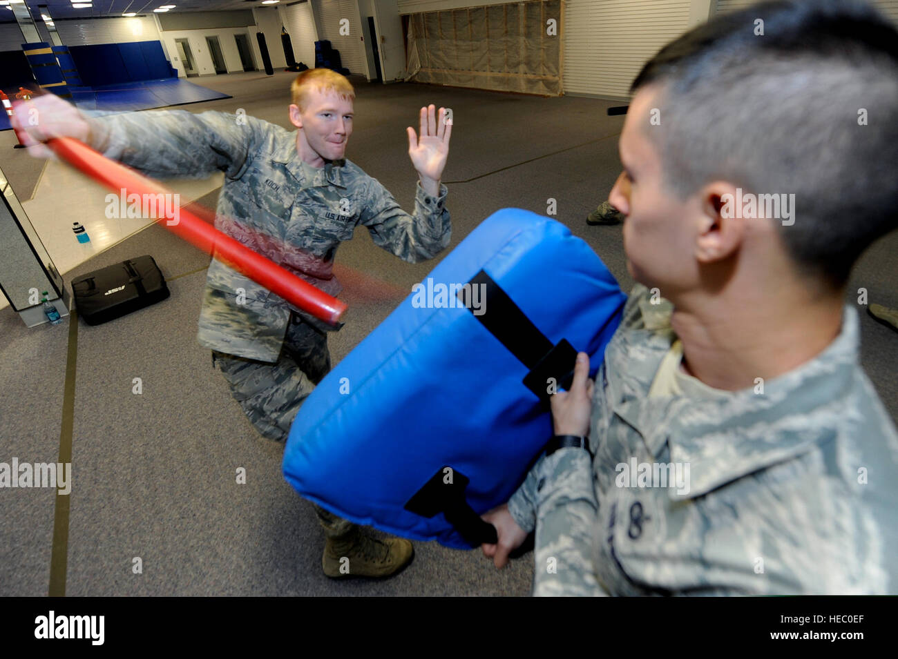 U.S. Airmen, with the 91st Missile Security Forces Squadron ...