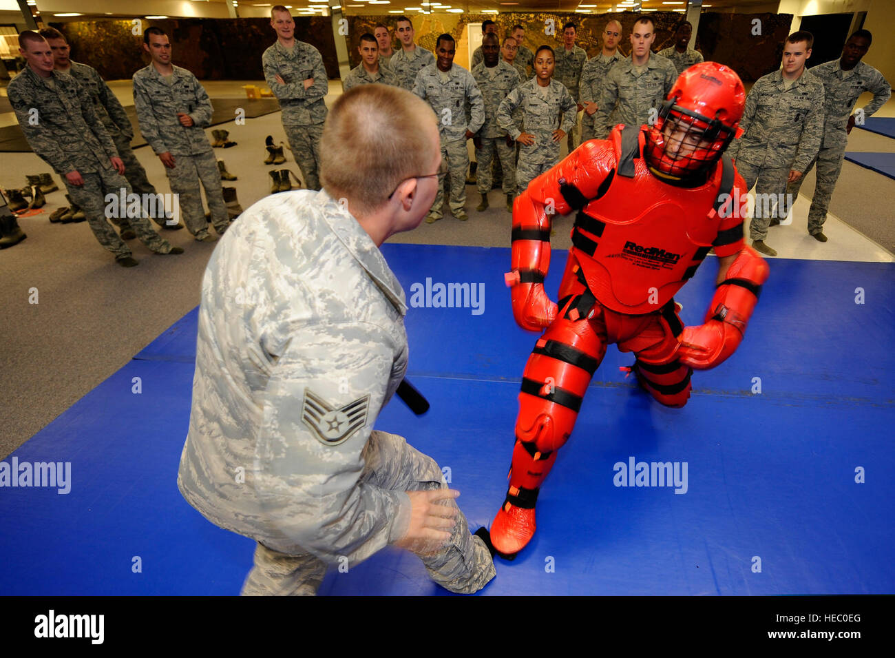 U.S. Airmen, with the 91st Missile Security Forces Squadron ...