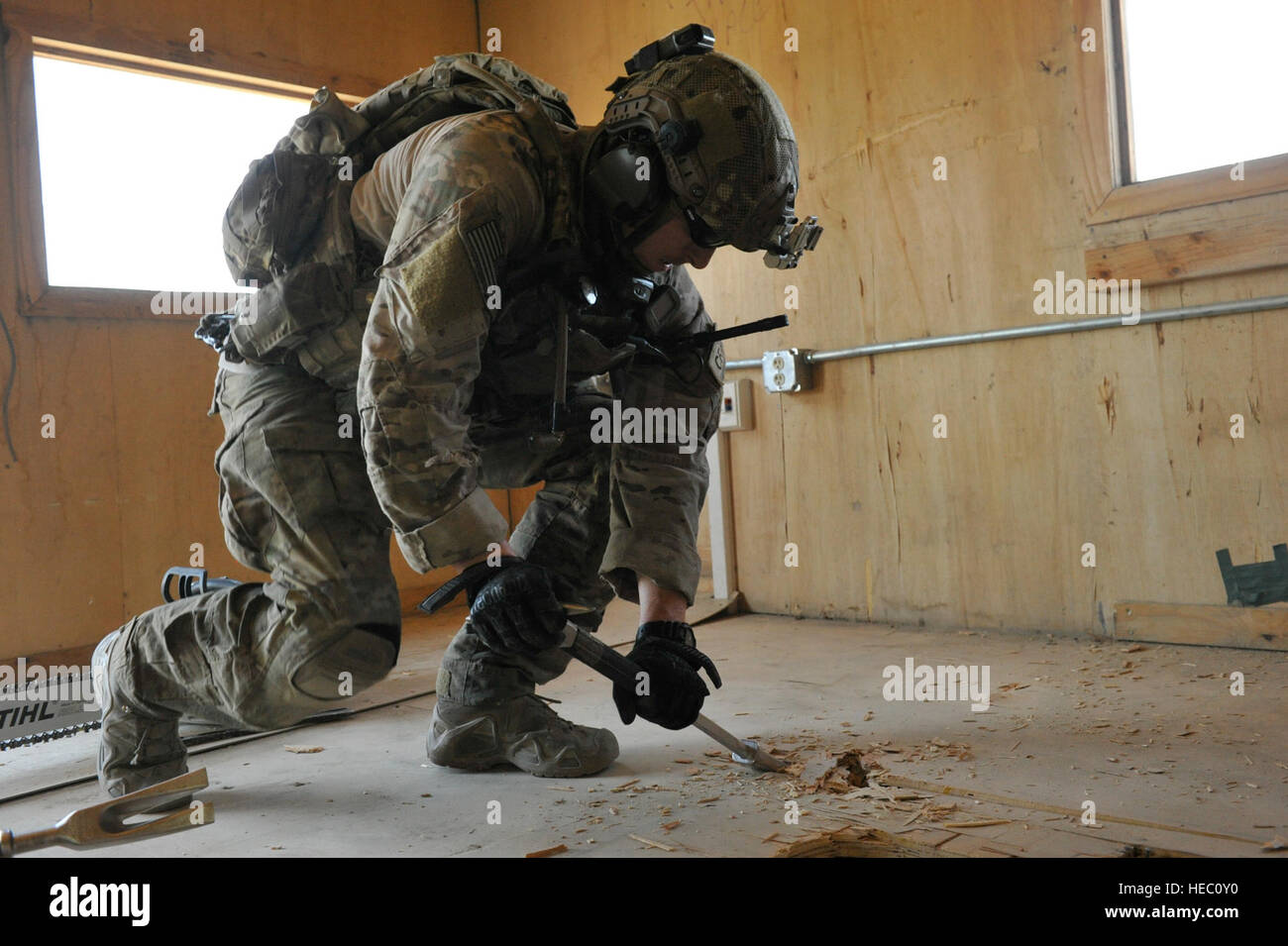 U.S. Air Force Capt. Cameron Rochelle, a combat rescue officer with the ...