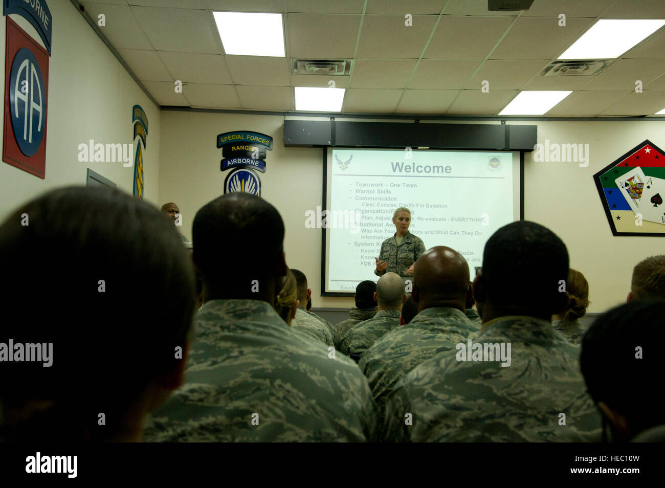 U.S. Air Force Col. Tami Rougeau, the exercise coordinator for the Air ...