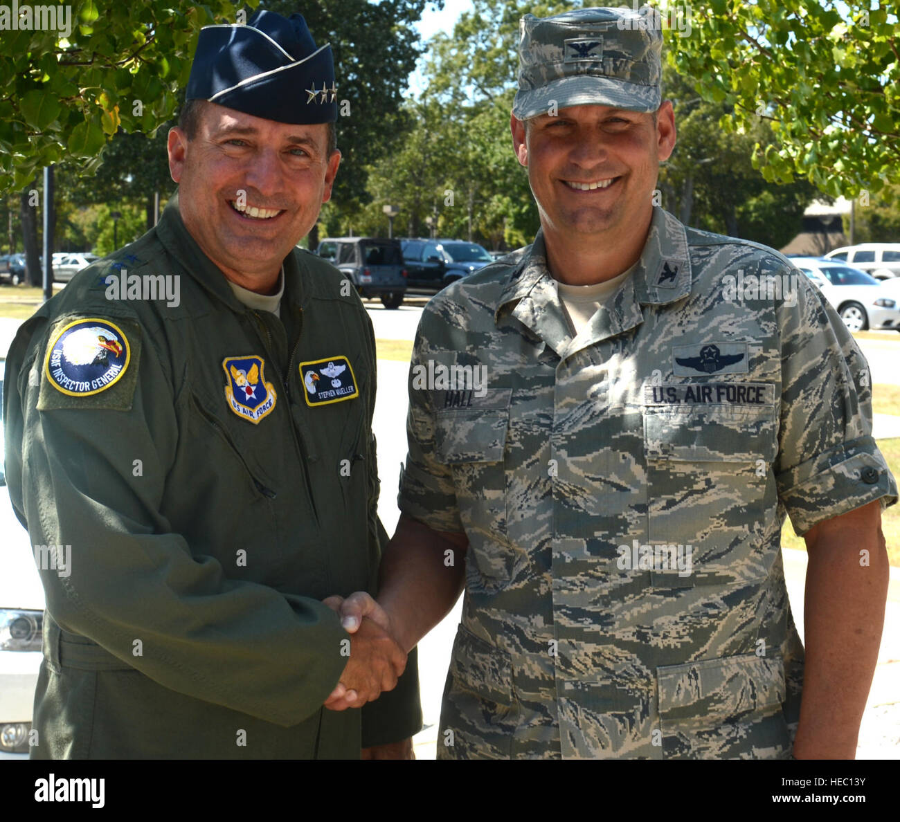 U.S. Air Force Lt. Gen. Stephen Mueller, the Air Force Inspector ...