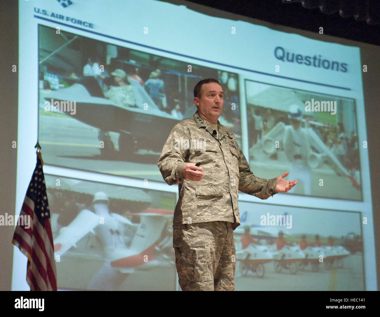 U.S. Air Force Lt. Gen. Stephen Mueller, the inspector general for the ...