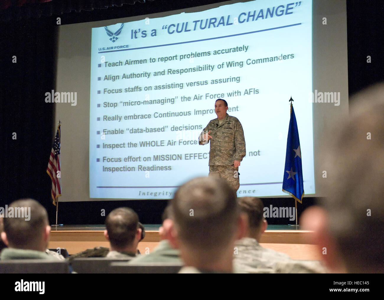 U.S. Air Force Lt. Gen. Stephen Mueller, the inspector general for the ...