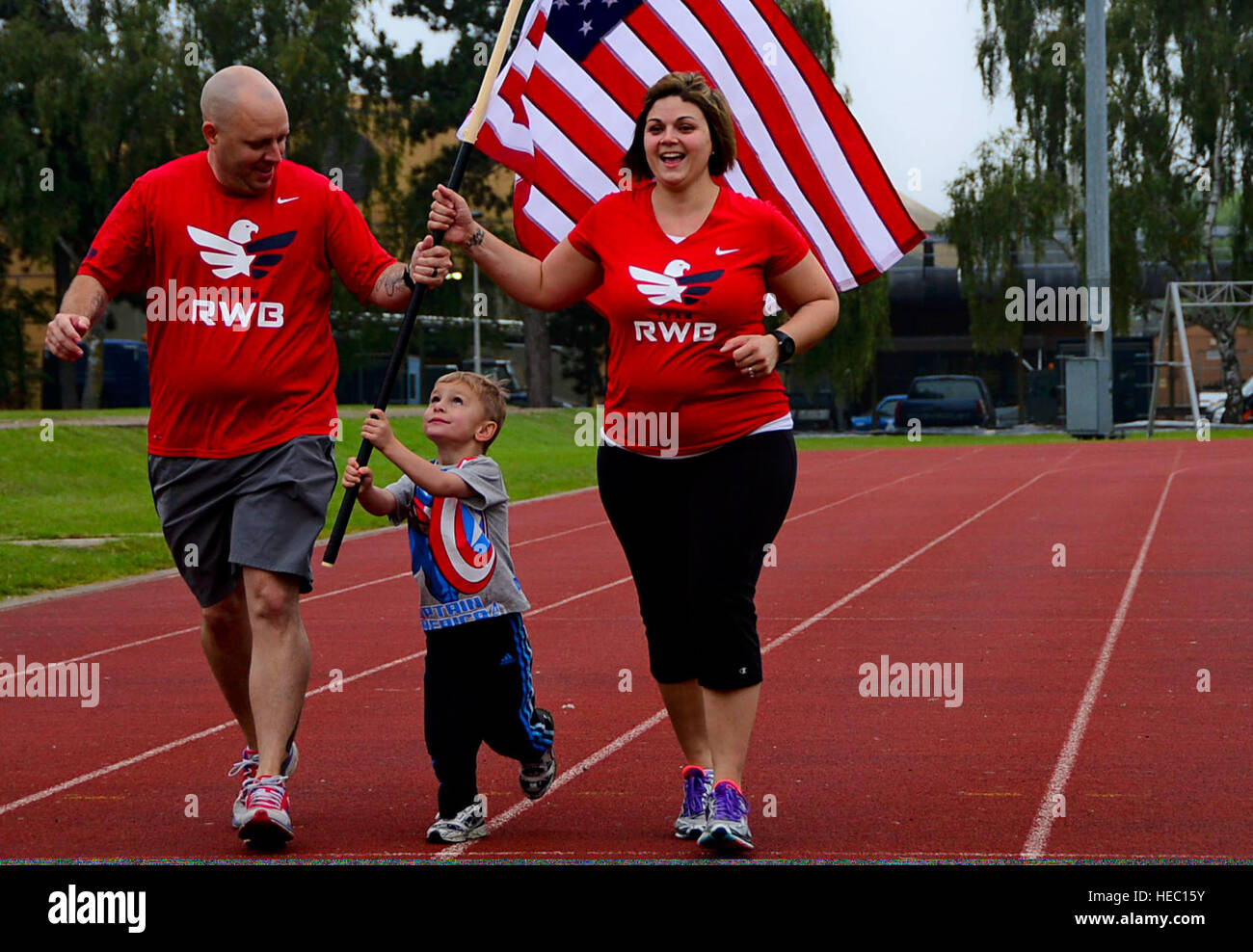 U.S. Air Force Master Sgt. Jason Aucoin, left, the wing ground safety ...