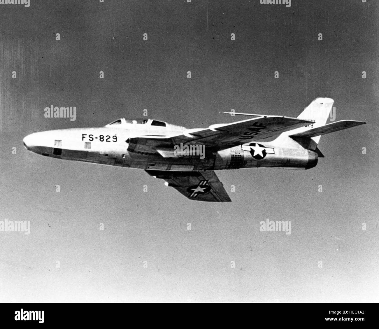 The F-84 "Thunderjet", the USAF's first post-war fighter, made its ...