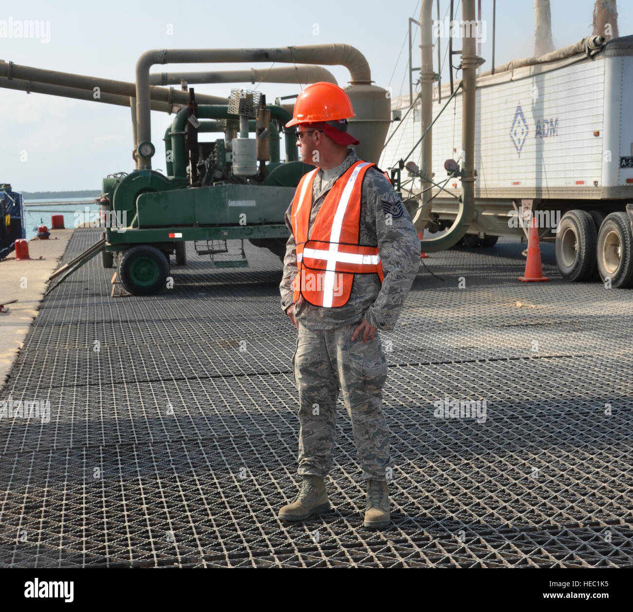 U.S. Air Force Tech. Sgt. Lance Beaver, a New Horizons 2014 cargo ...