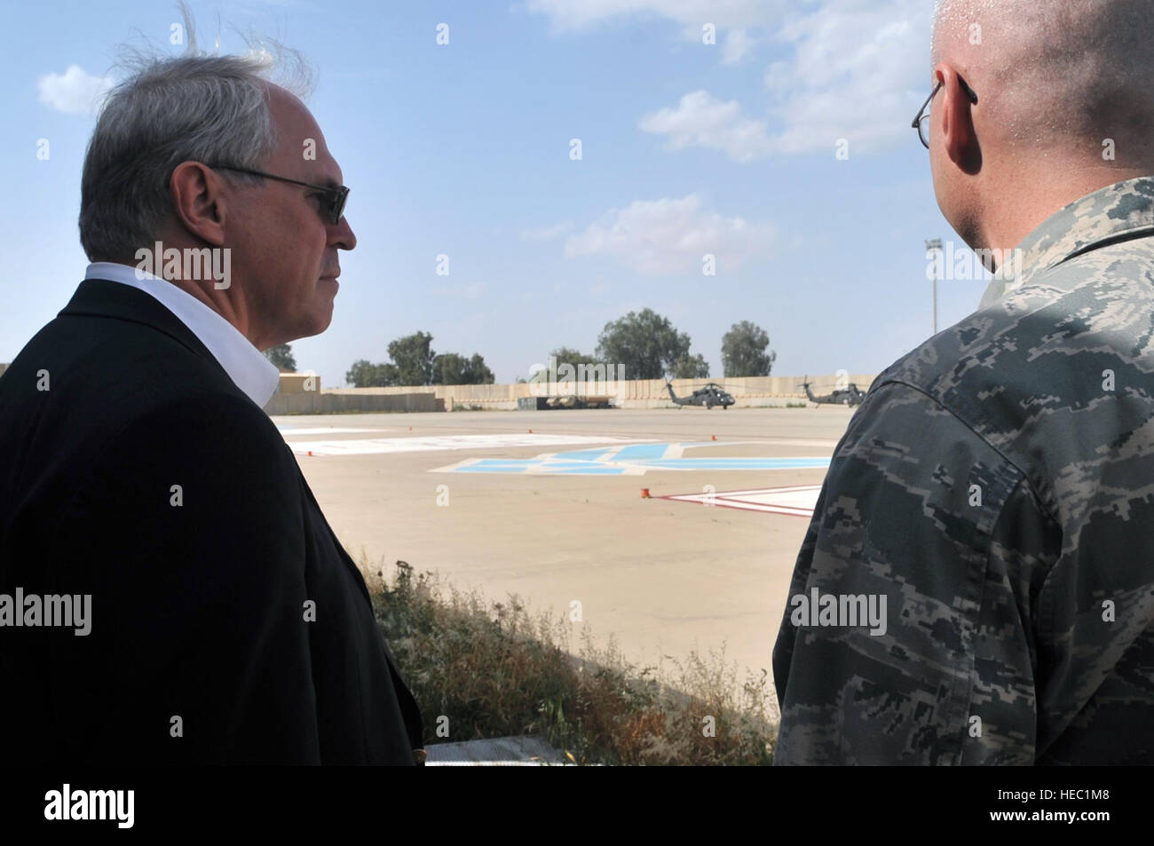 Col. Dennis Beatty, 332nd Expeditionary Medical Group deputy commander ...