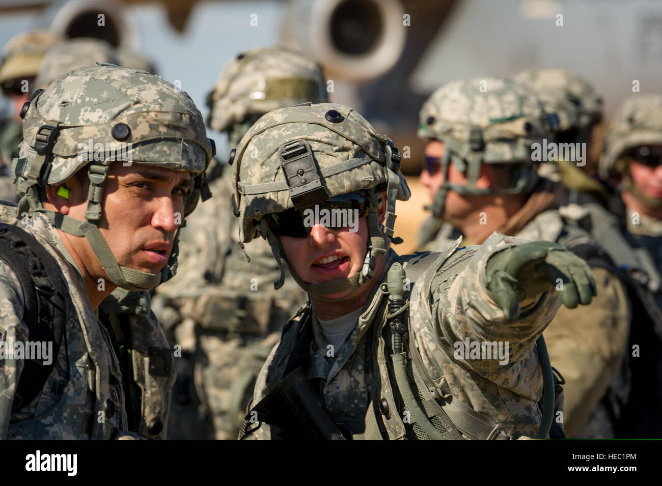U.S. Army Pfc. Tyler Williams, with Headquarters and Headquarters ...