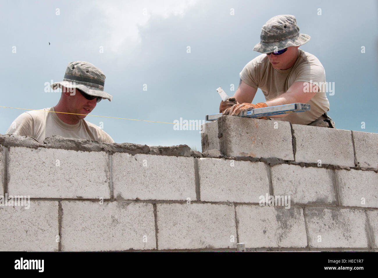 U.S. Army Sgt. Jason Cowan, left, and Spc. Christopher Moses, both ...