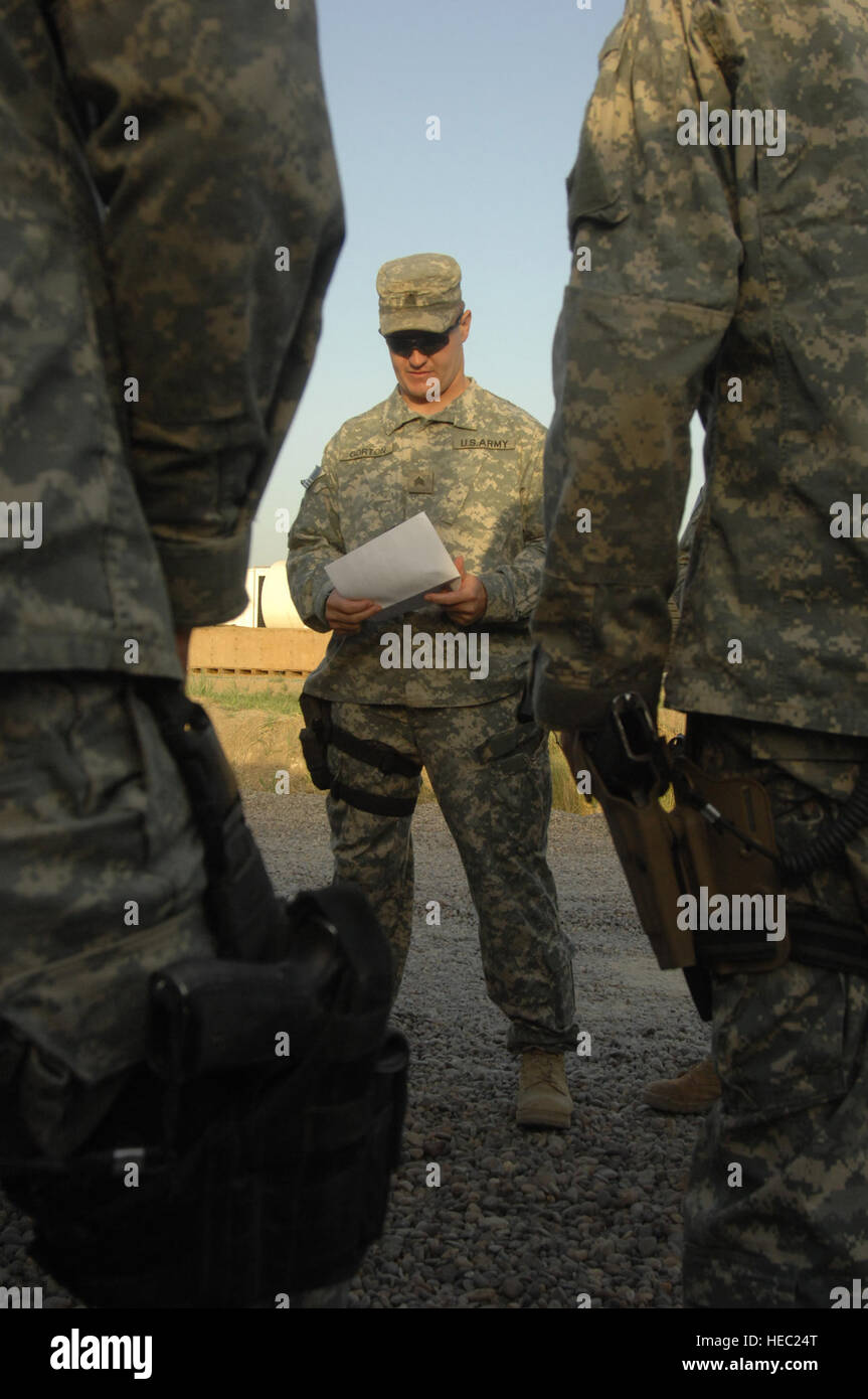 United States Army Sergeant William Gorton of the 2nd Squad, 1st ...