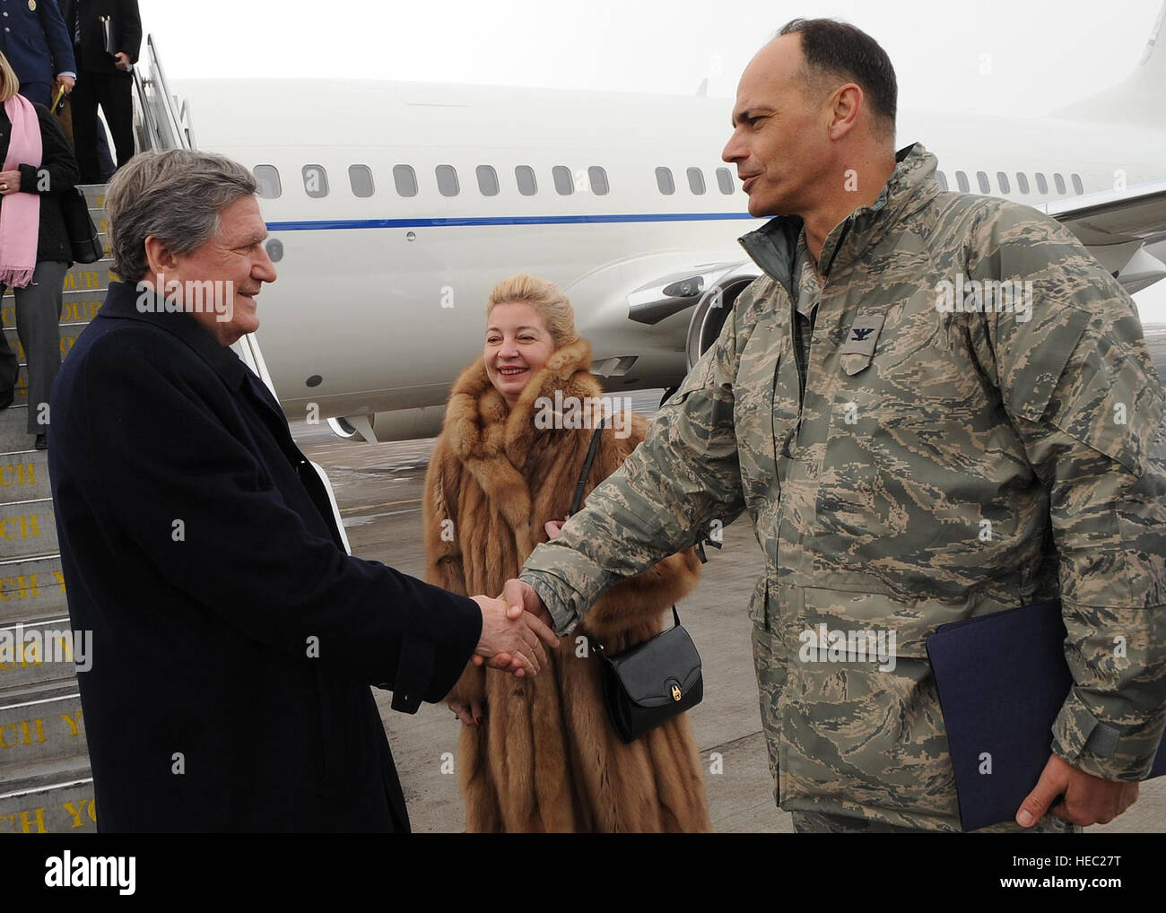 376th Air Expeditionary Wing Vice Commander, Col. Adam Dabrowski ...