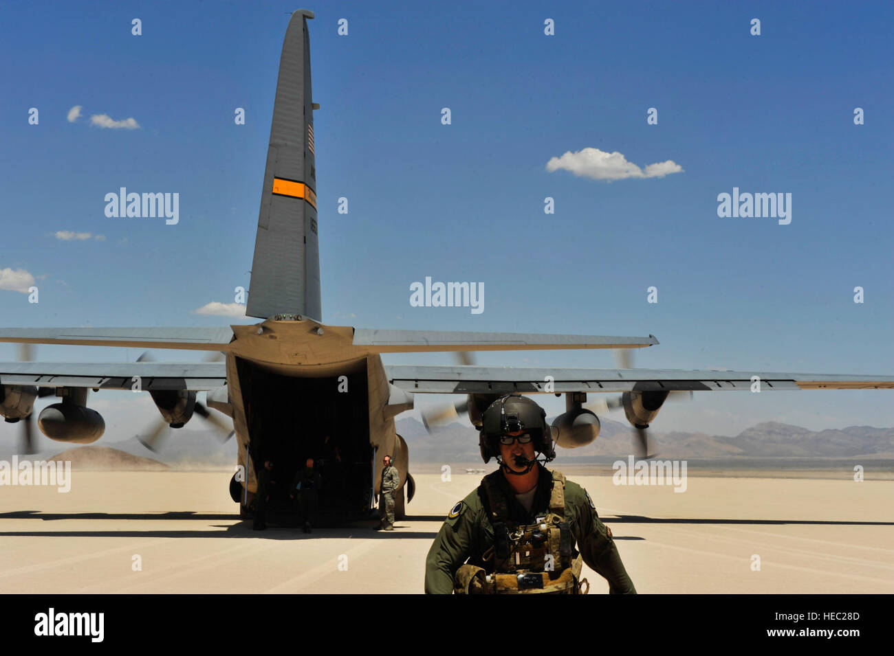 U.S. Air Force Tech. Sgt. Daniel Sipel, 34th Weapons Squadron, walks ...