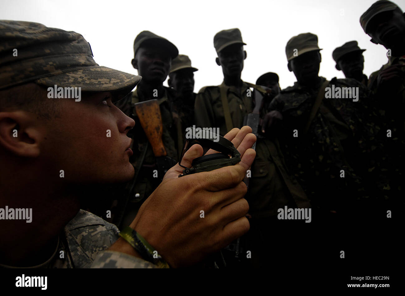 Spc. Christopher Leonard from 3rd Platoon, Delta Company, 1st Battalion ...