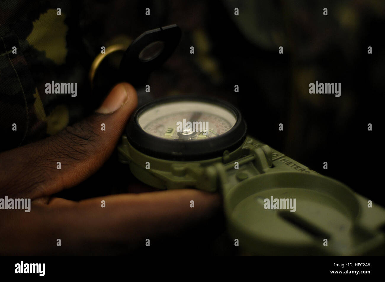 Military compass usa navigation map hi-res stock photography and images ...