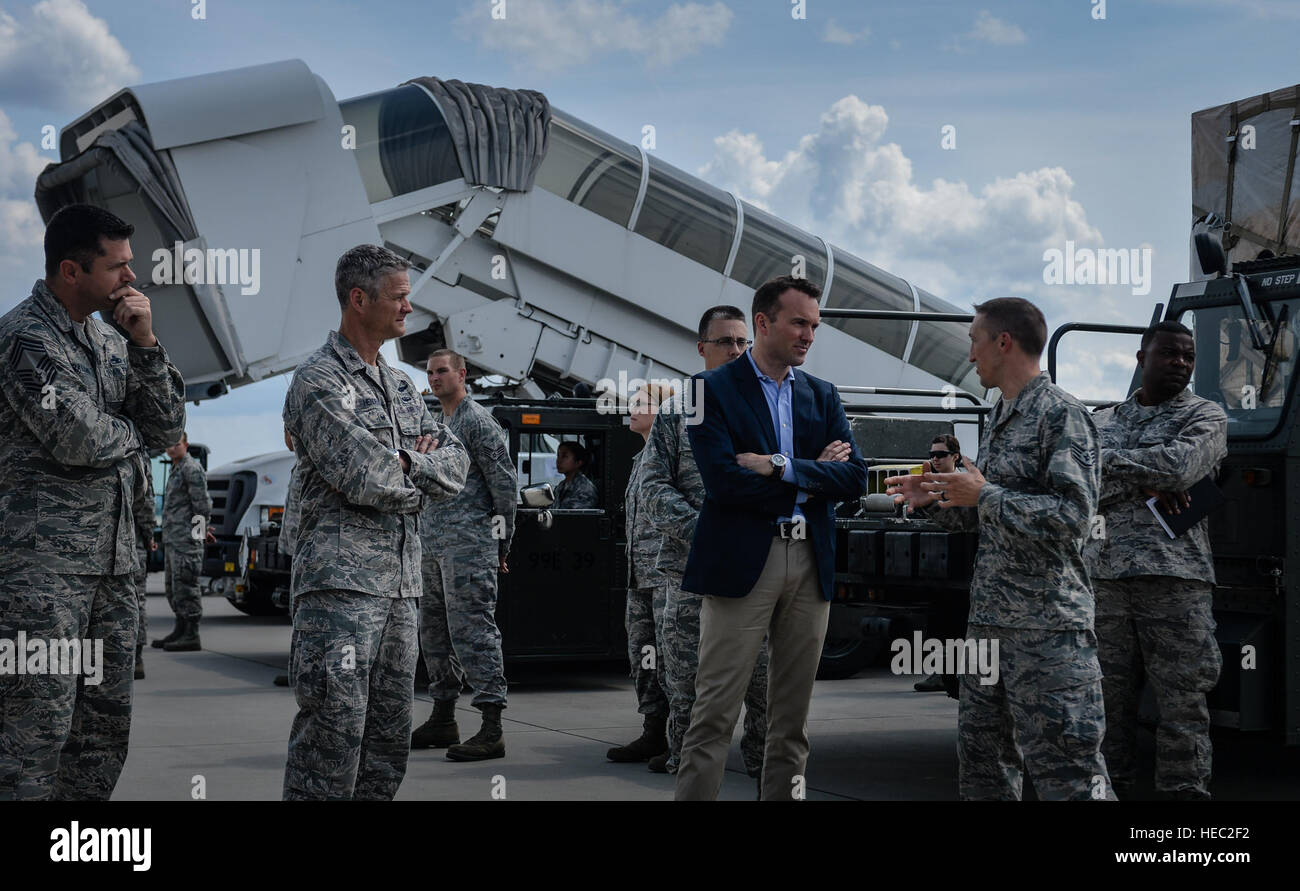 Staff Sgt. Christopher Spratt, 721st Aerial Port Squadron cargo ...