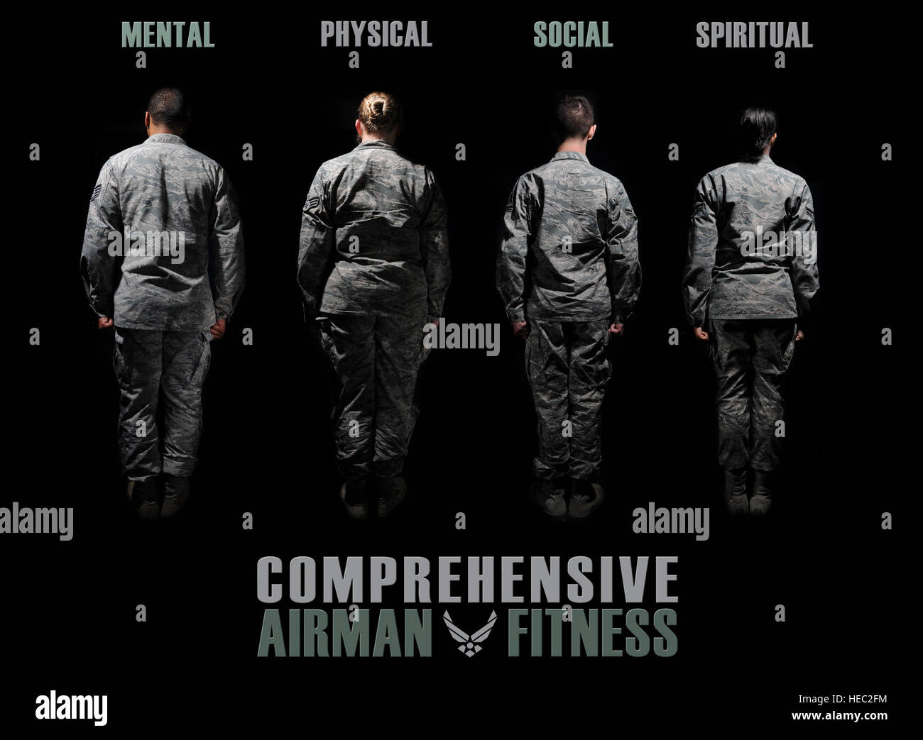 Comprehensive Airman Fitness days allow U.S. Air Force airmen and ...
