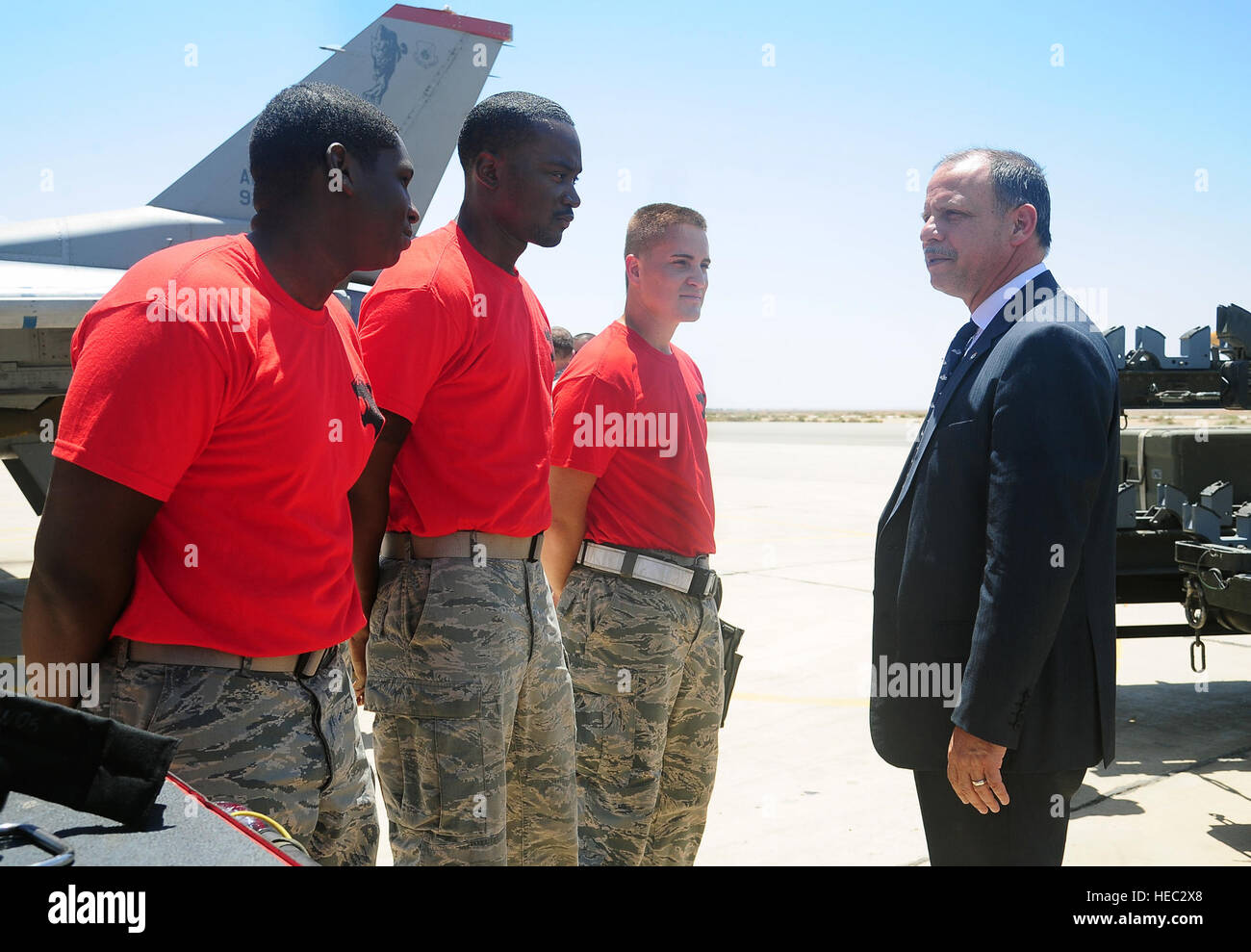 His Royal Highness Prince Feisal bin al-Hussein of Jordan greets U.S ...