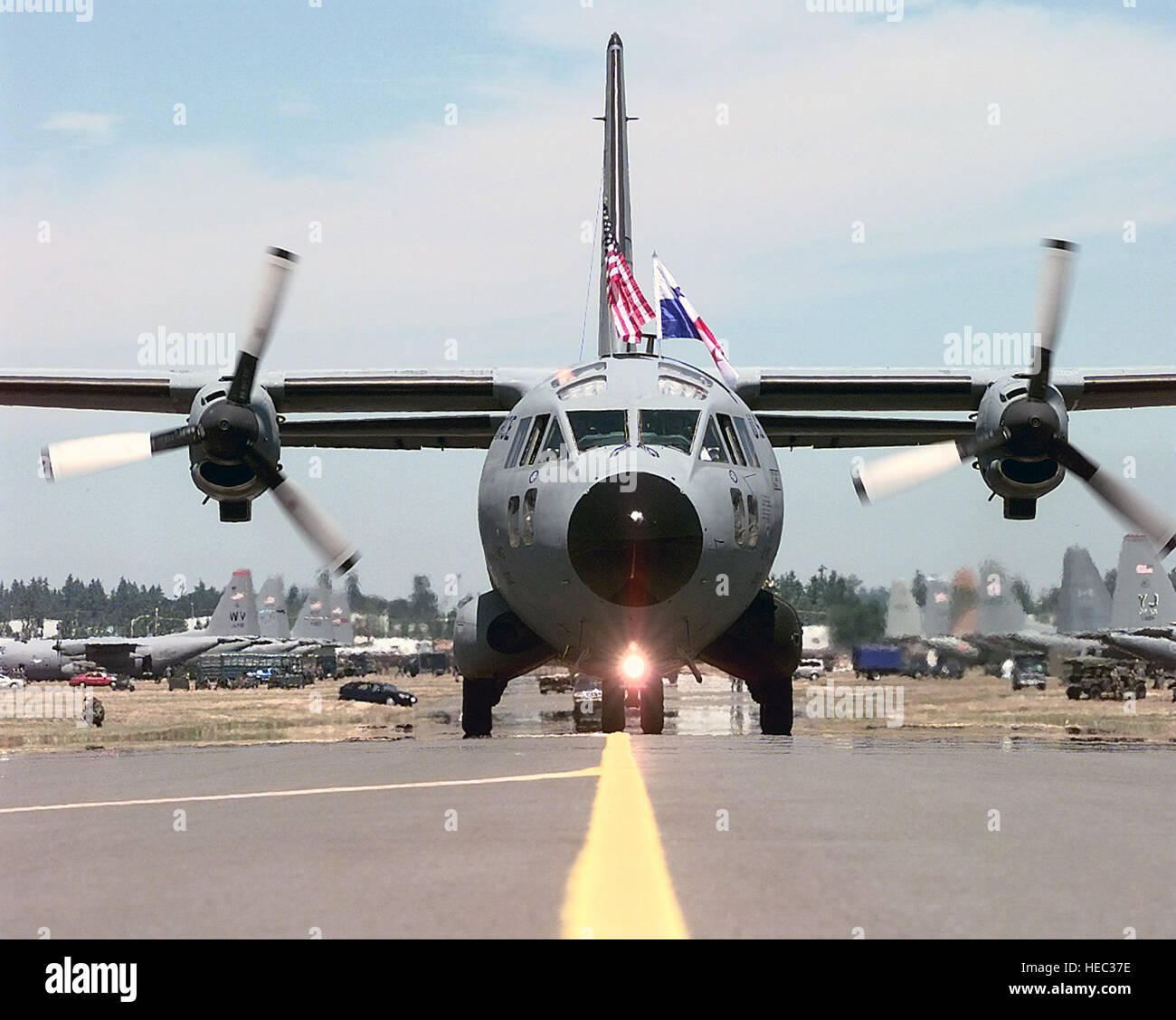 A US Air Force (USAF) 24th Wing (WG), Howard Air Force Base (AFB ...