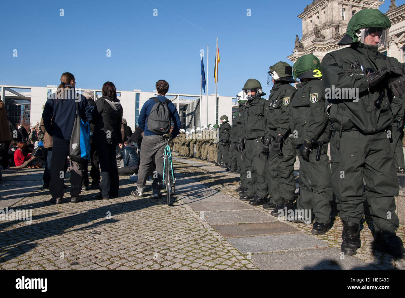 Occupy Berlin. Berlin, Germany Stock Photo - Alamy